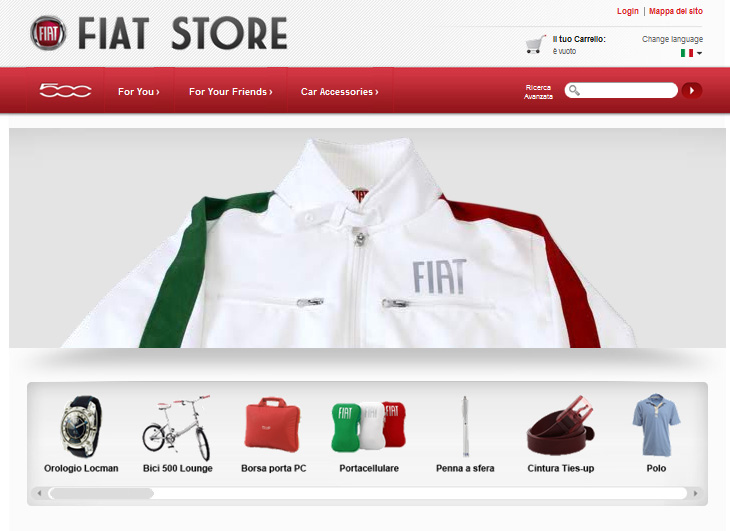 Nasce il nuovo Fiat Store: dal 4 luglio i prodotti più “cool” si ...