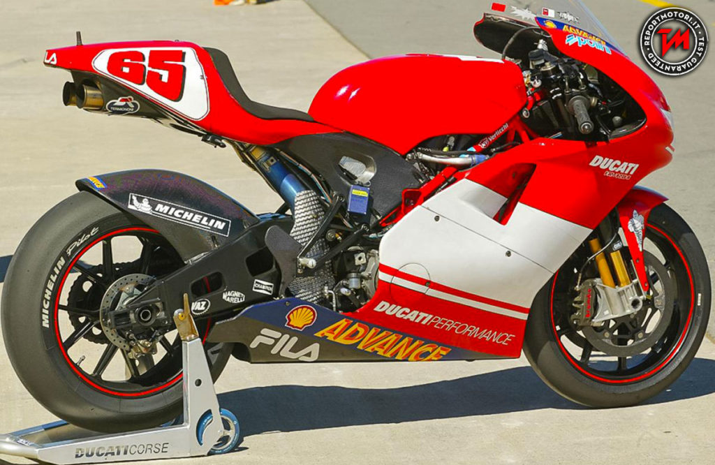 Ducati Desmosedici GP 2003: la rivoluzione del desmo!