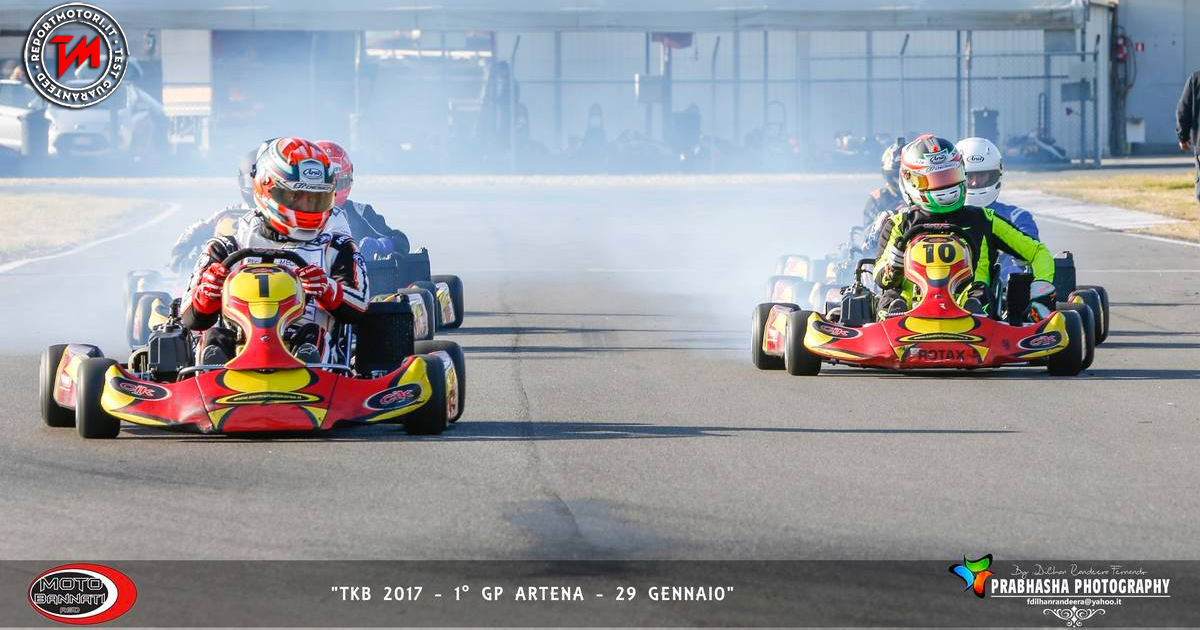 TKB 2017: che tempi Paolo Donzelli sul circuito di Artena!