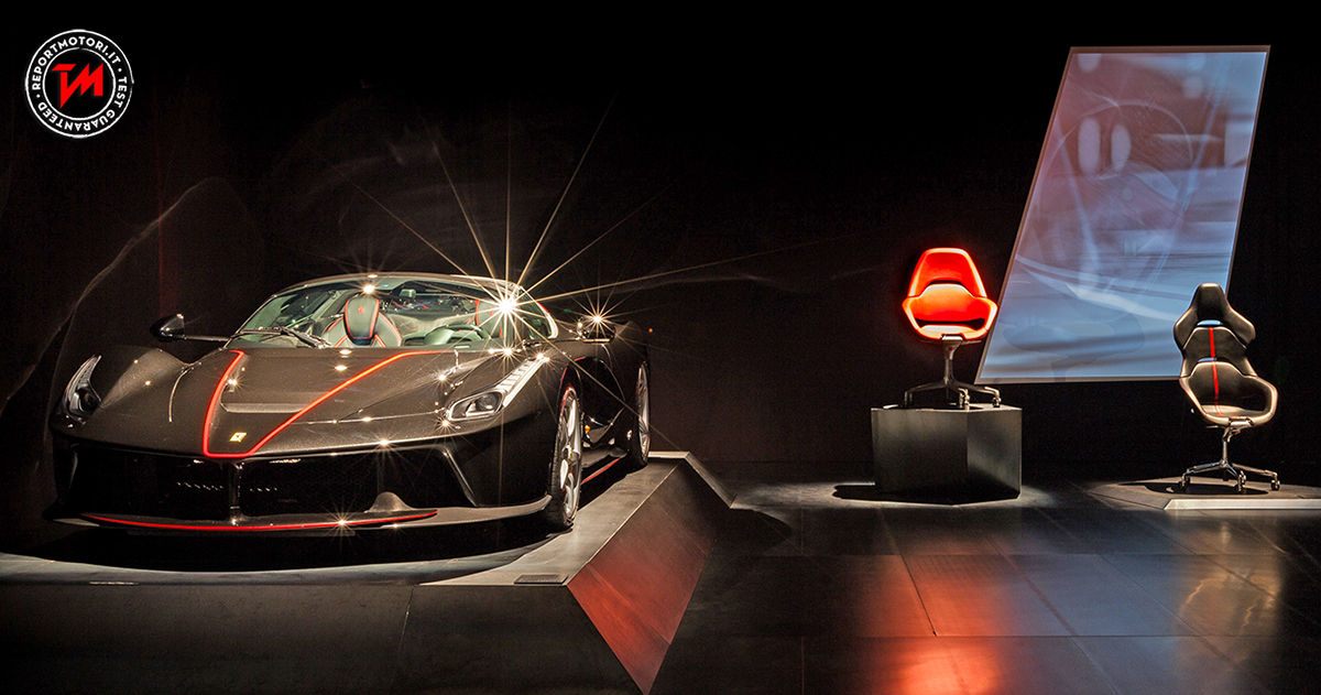 Ferrari e Poltrona Frau presentano Cockpit: l'esclusiva seduta da ufficio