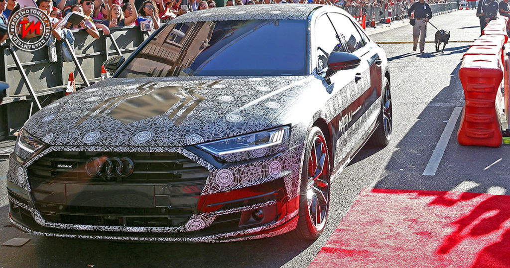 La nuova Audi A8 nel film Spider-Man: Homecoming