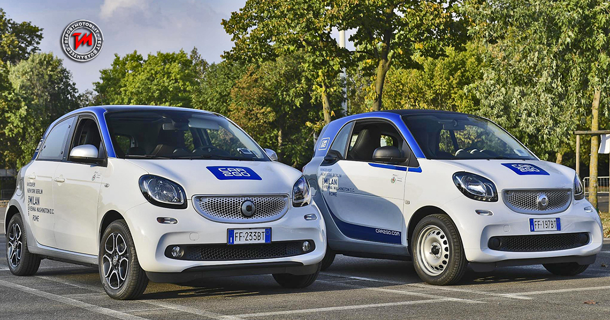 All'aeroporto di Fiumicino arriva il servizio di carsharing car2go