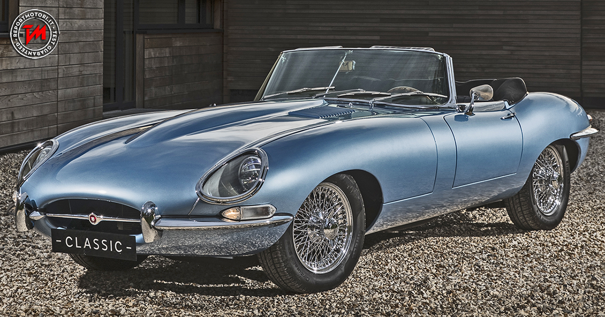 Jaguar E-Type Zero: un restauro elettrico ed unico!