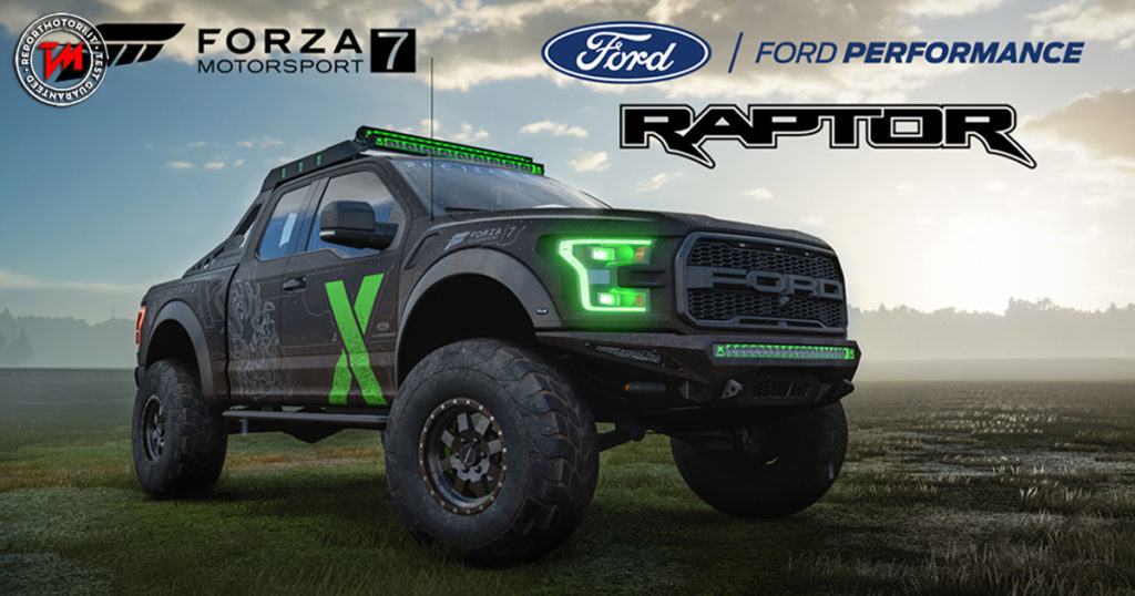 Disponibile in Forza Motorsport 7, il Ford F-150 Raptor Xbox One X Edition