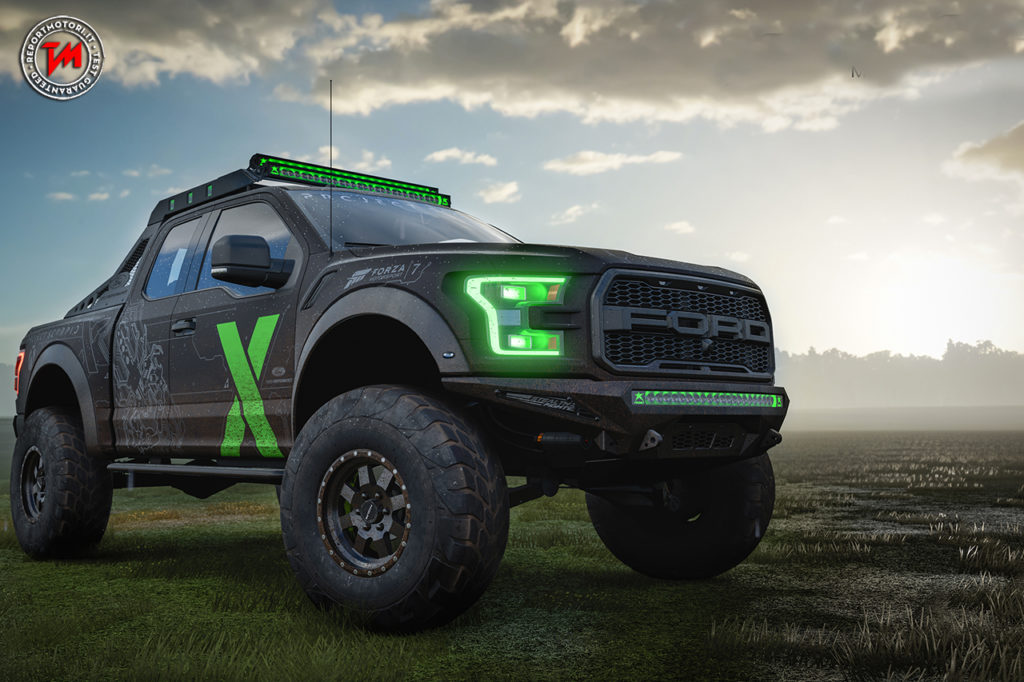 Disponibile in Forza Motorsport 7, il Ford F-150 Raptor Xbox One X Edition