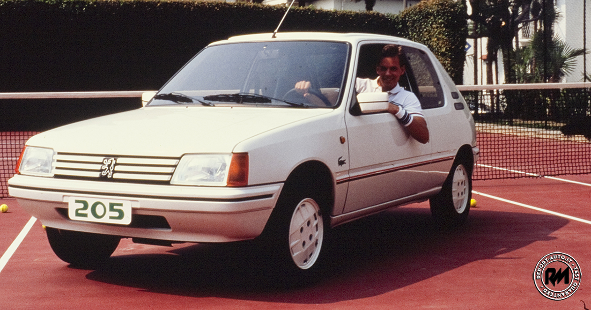 Roland Garros e Lacoste: le serie speciali della Peugeot 205