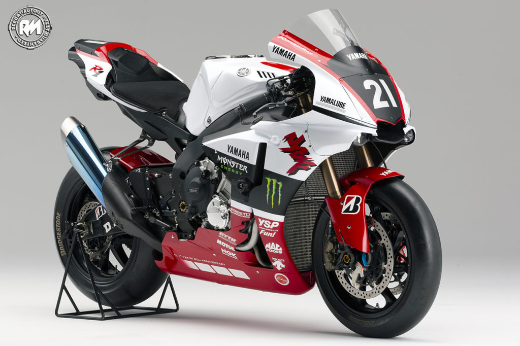 Livrea commemorativa per la Yamaha YZF-R1 alla 8 ore di Suzuka