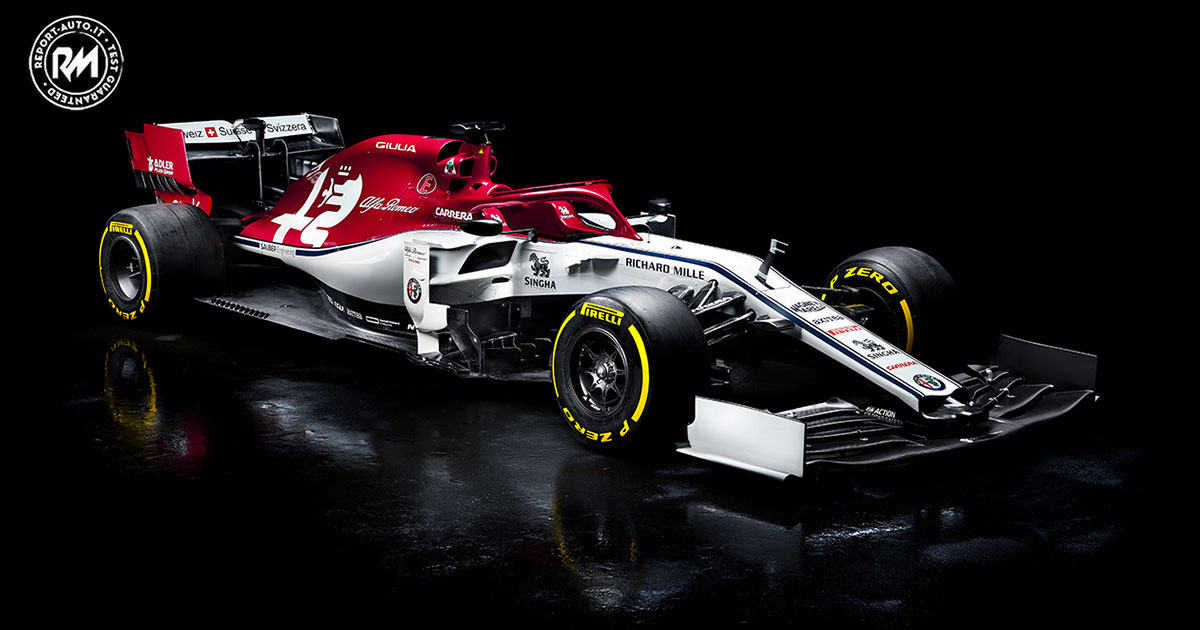 Presentata la nuova Alfa Romeo Racing C38 - ReportMotori.it