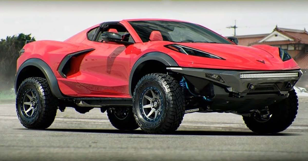 Offroad C8 Concept : la Corvette da Off-Road! - ReportMotori.it