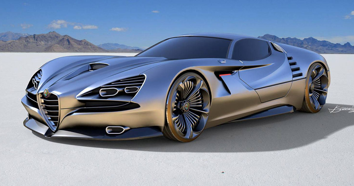 Alfa Romeo Montreal Vision GT Concept - ReportMotori.it