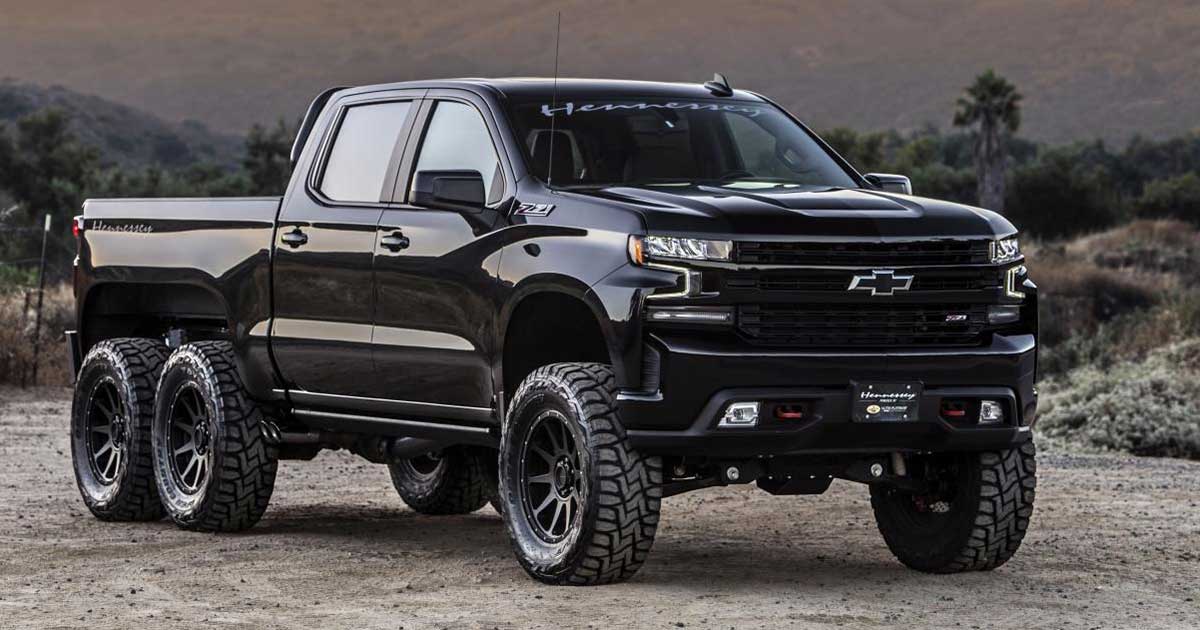Chevrolet Silverado Goliath 6×6 by Hennessey - ReportMotori.it