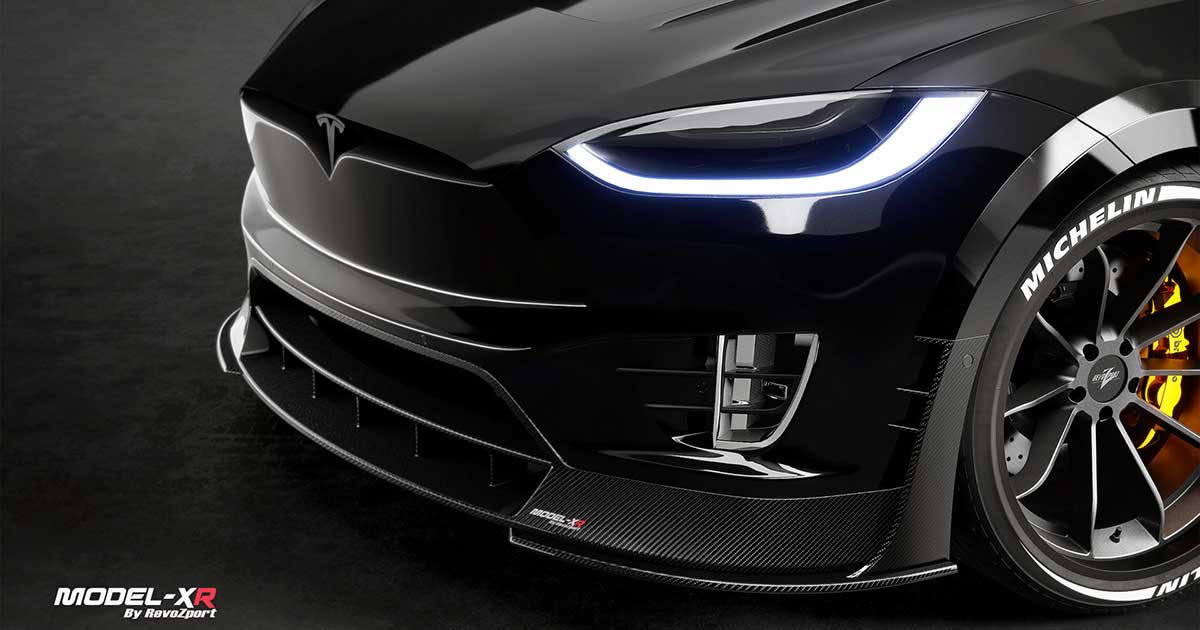Tesla Model X by RevoZport la super elettrica! - ReportMotori.it