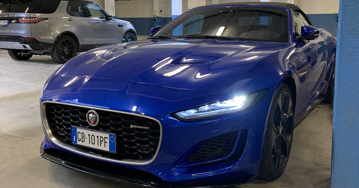 Jaguar F-Type R-Dynamic Convertibile 2021 - ReportMotori.it