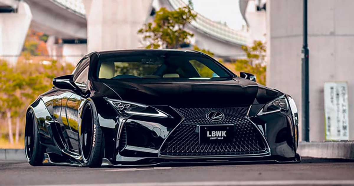Lexus LC500 by Liberty Walk - Tuning d'autore - ReportMotori.it