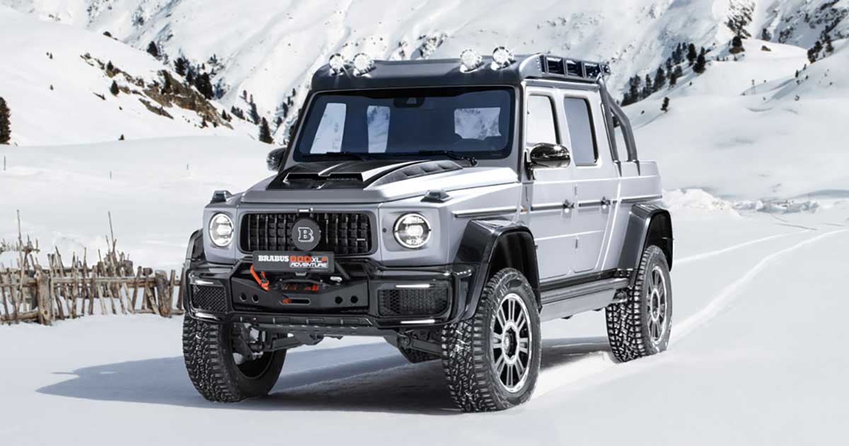 Brabus 800 Adventure XLP - Un pick-up esagerato! - ReportMotori.it