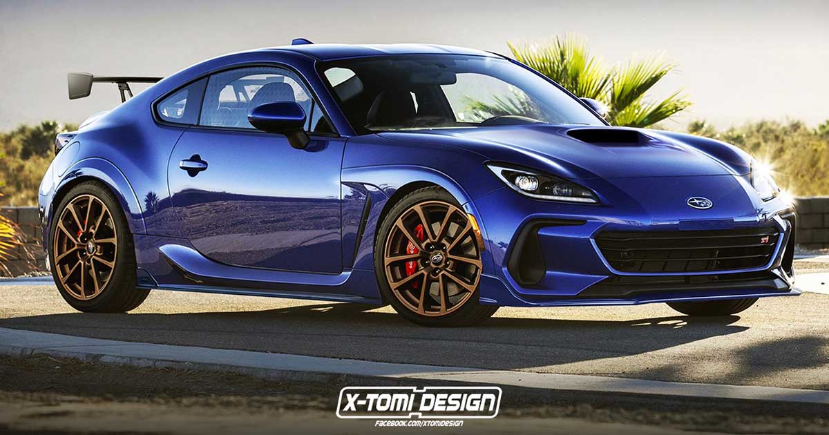 Subaru BRZ 2022 - Una variante STI per X-Tomi Design - ReportMotori.it