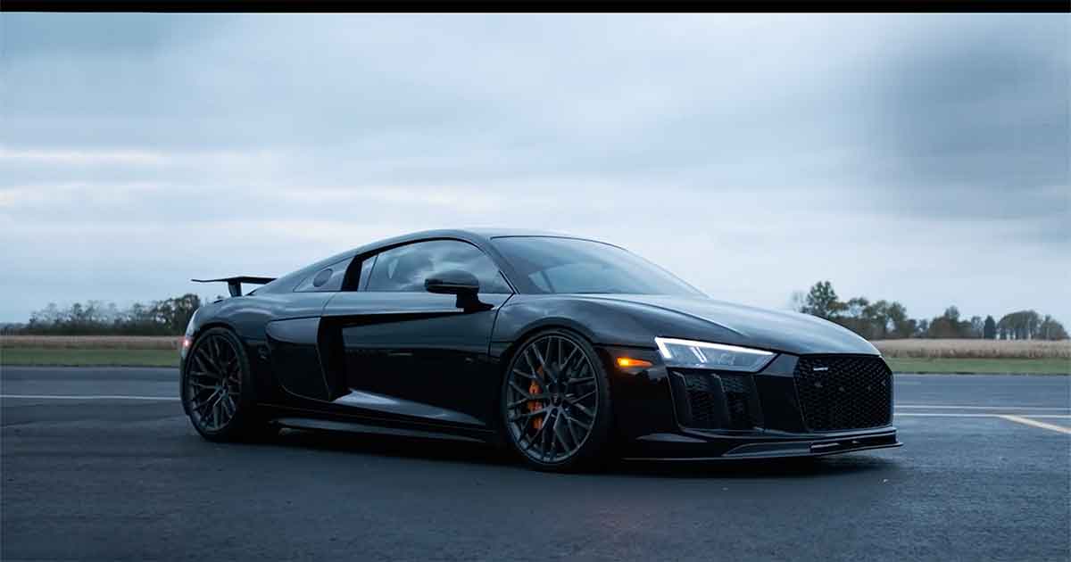 Audi R8 V10 Plus vs Acura NSX - Scontro tra titani - ReportMotori.it