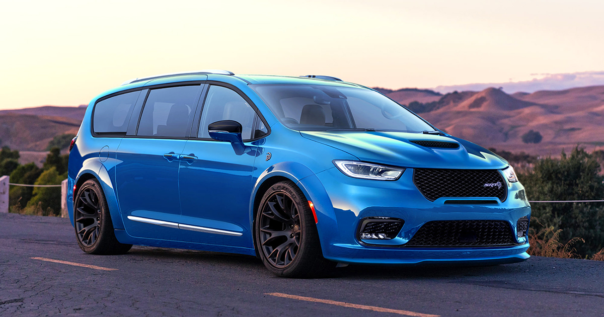 Chrysler Pacifica SRT Hellcat by Abimelec Design - ReportMotori.it