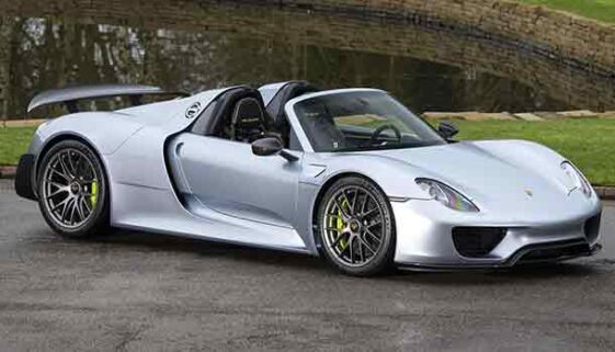 Porsche 918 Spyder Liquid Chrome Blue Metallic - ReportMotori.it