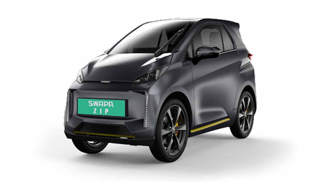 Swapa Zip: la micro car elettrica per un pubblico giovane