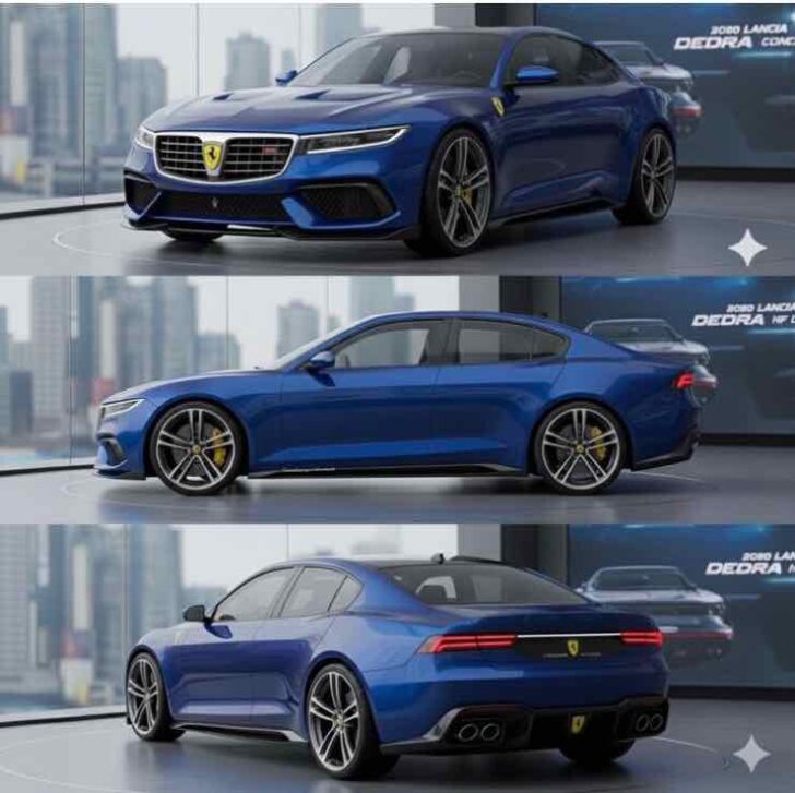 La supercar definitiva nasce da un mix tra Lancia e Ferrari: linea ...